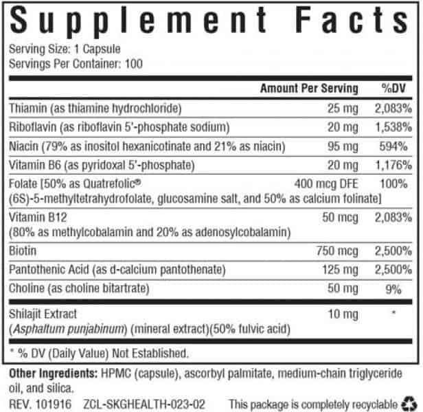 Seeking Health B Complex Plus Kompleks Witamin B 100 kaps - Opinie i ...