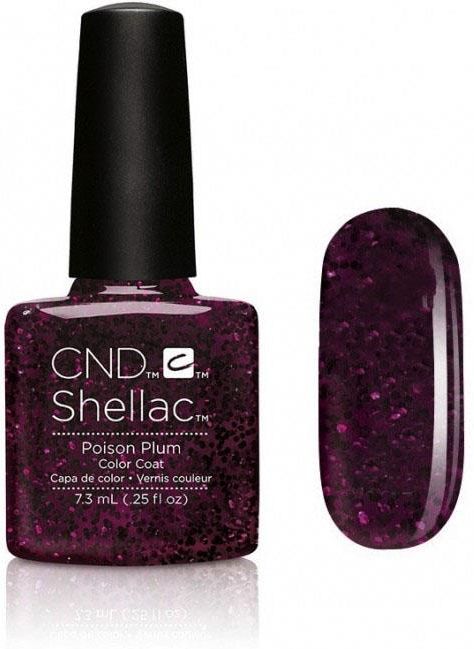 Cnd Shellac Lakier Hybrydowy Poision Plum - Opinie i ceny na Ceneo.pl