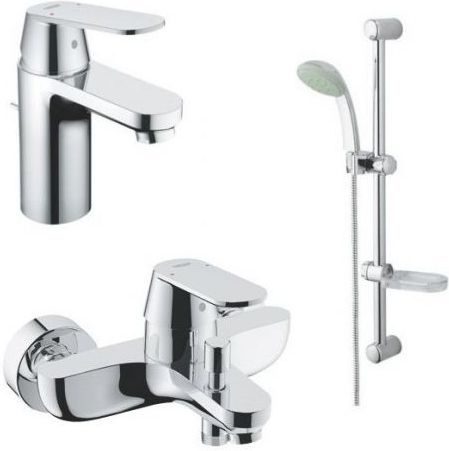 Grohe Eurosmart Cosmopolitan zestaw baterii + Tempesta Trio 32825+32831 ...