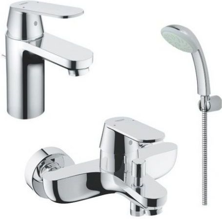 Grohe Eurosmart Cosmopolitan zestaw baterii + Tempesta Duo 32825+32831 ...