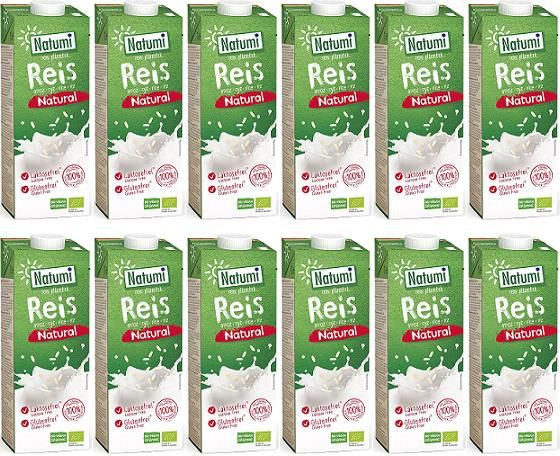 Natumi 12X Napój Ryżowy Bezglutenowy Bio 1L - Ceny i opinie - Ceneo.pl