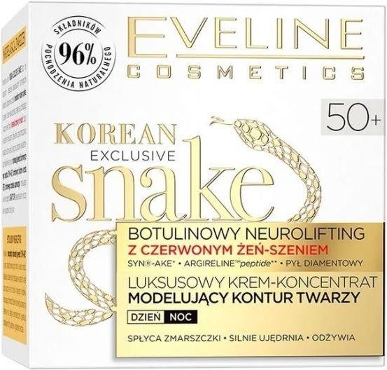 Krem do twarzy Eveline Exclusive Snake 50+ Krem Koncentrat Modelujący ...