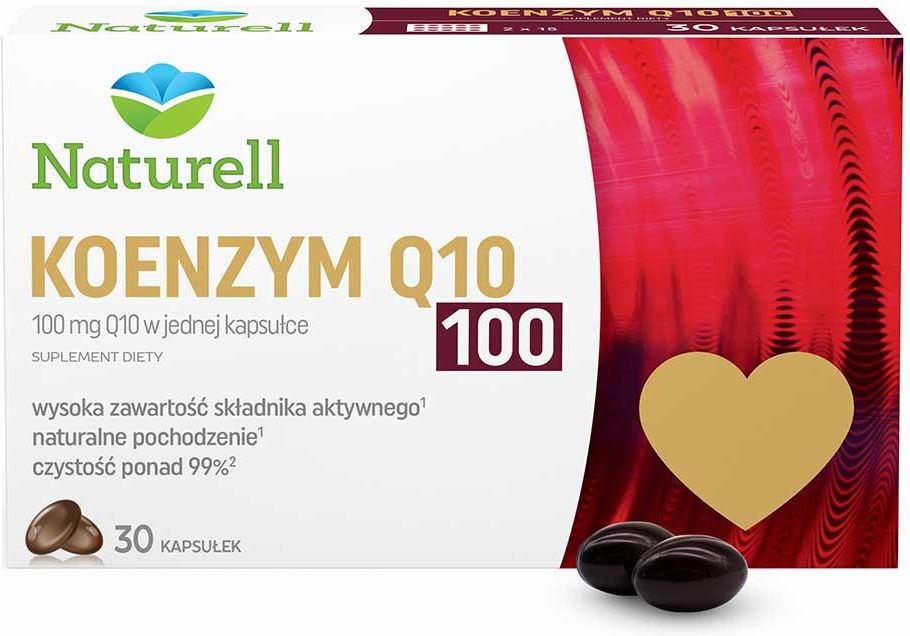 Naturell Koenzym Q10 + E 120 kaps. - Opinie i ceny na Ceneo.pl