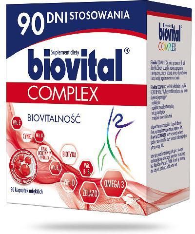 Biovital Complex 90 Kaps - Opinie i ceny na Ceneo.pl