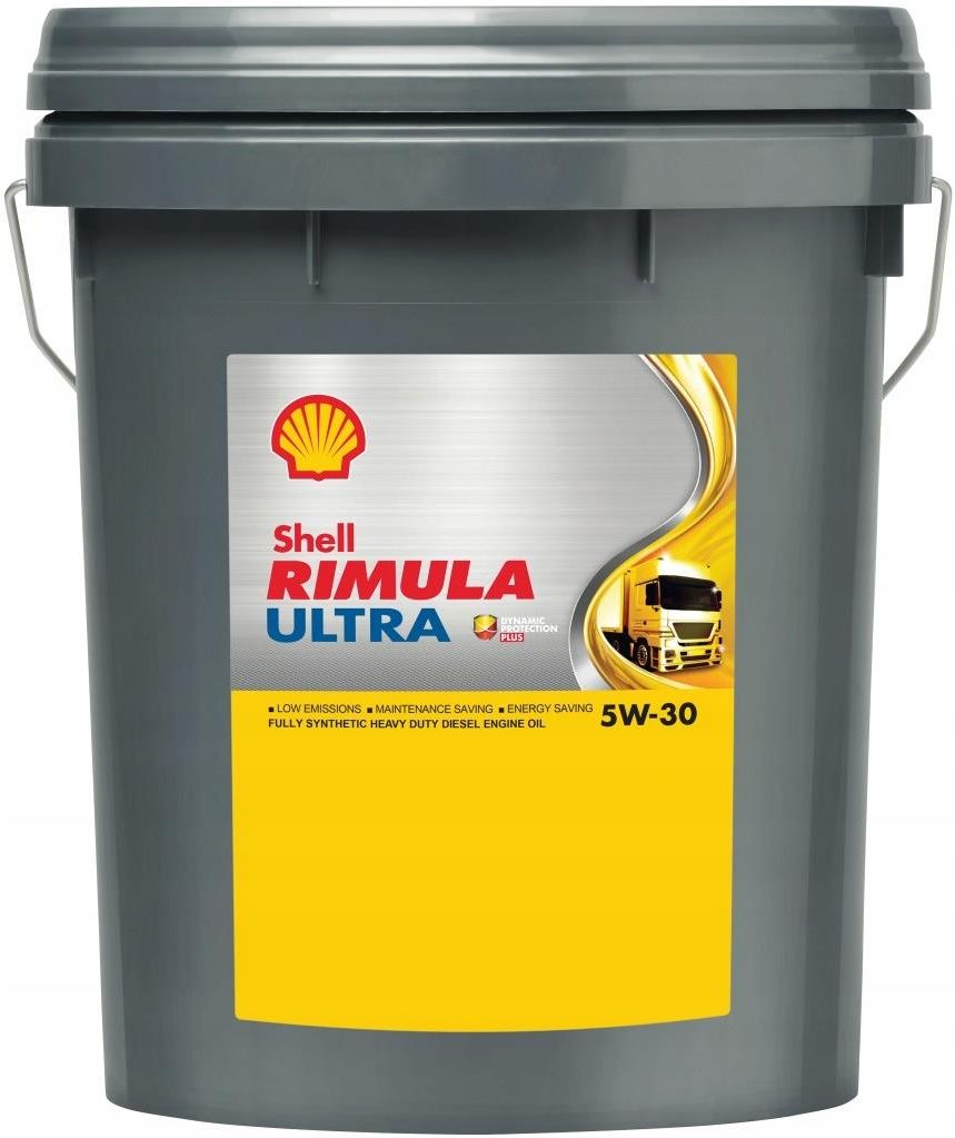 Olej silnikowy Olej silnikowy Shell Rimula Ultra 5W-30 20L - Opinie i ...