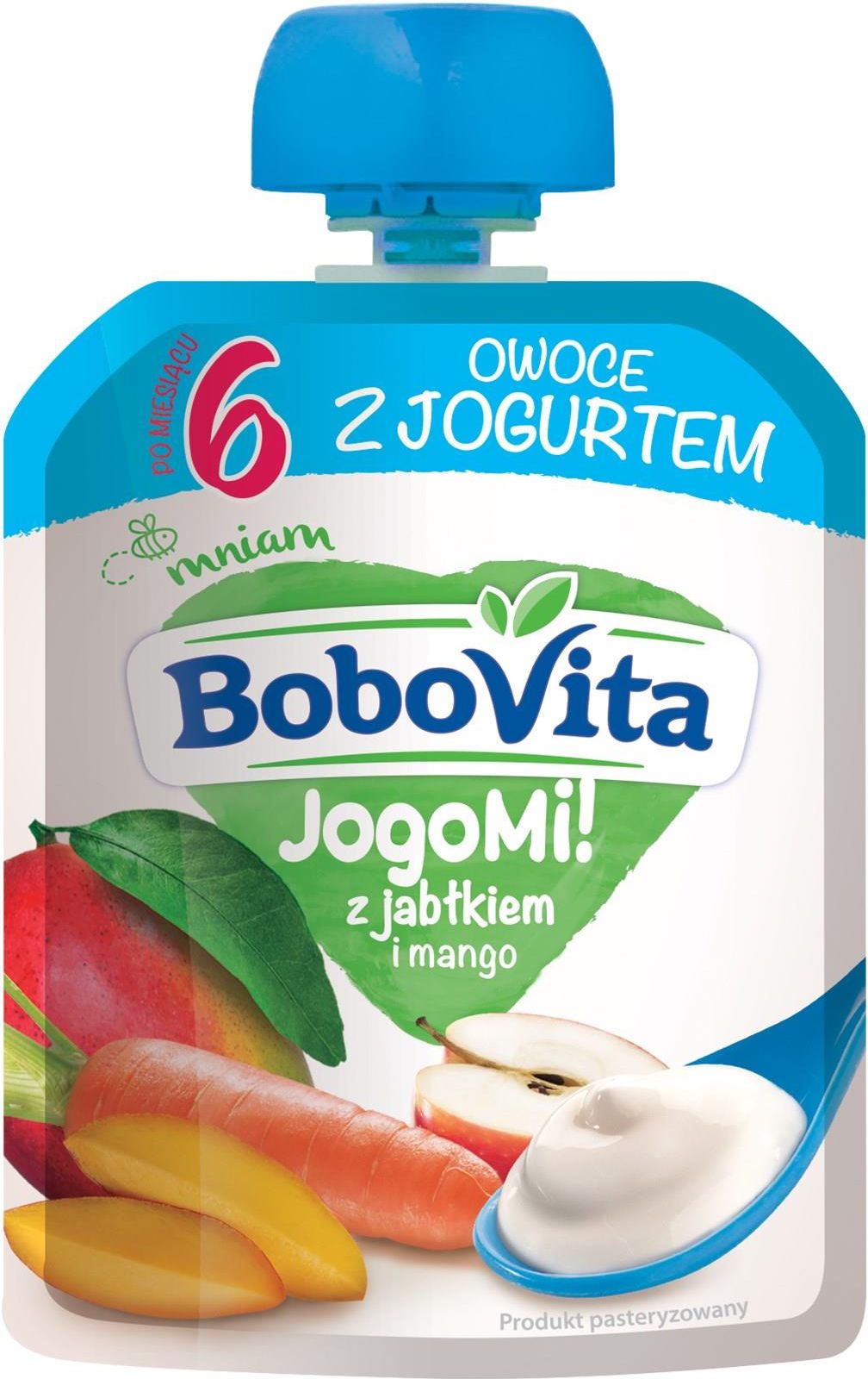 Bobovita Jogomi Deserek Owocowomleczny Z Jabłkiem I Mango 80G - Ceny i ...