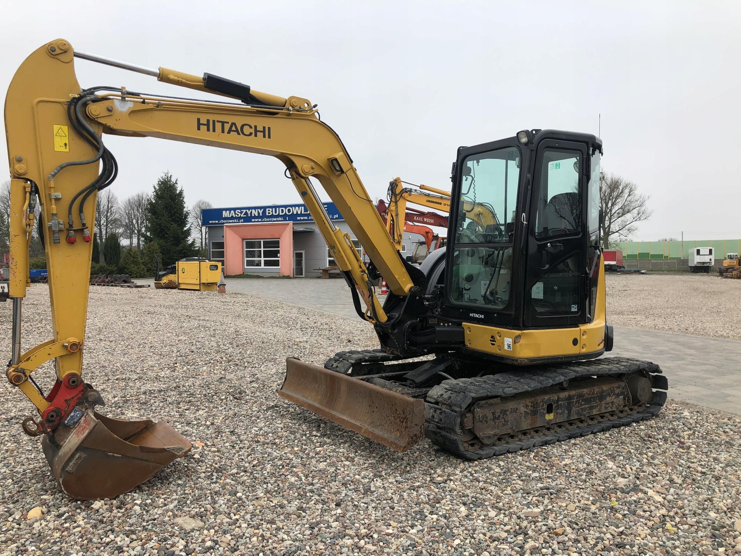 Minikoparka Hitachi ZX55 Zaxis Kubota Yanmar - Opinie i ceny na Ceneo.pl