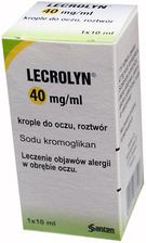 Lecrolyn 40Mg/Ml Krople Do Oczu Roztwór 10Ml - Opinie i ceny na Ceneo.pl