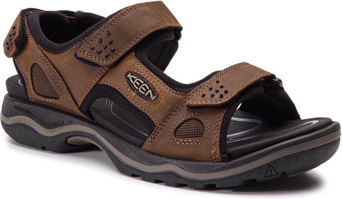 Sandały KEEN - Rialto II 3 Point 1021373 Dark Earth/Black - Ceny i ...