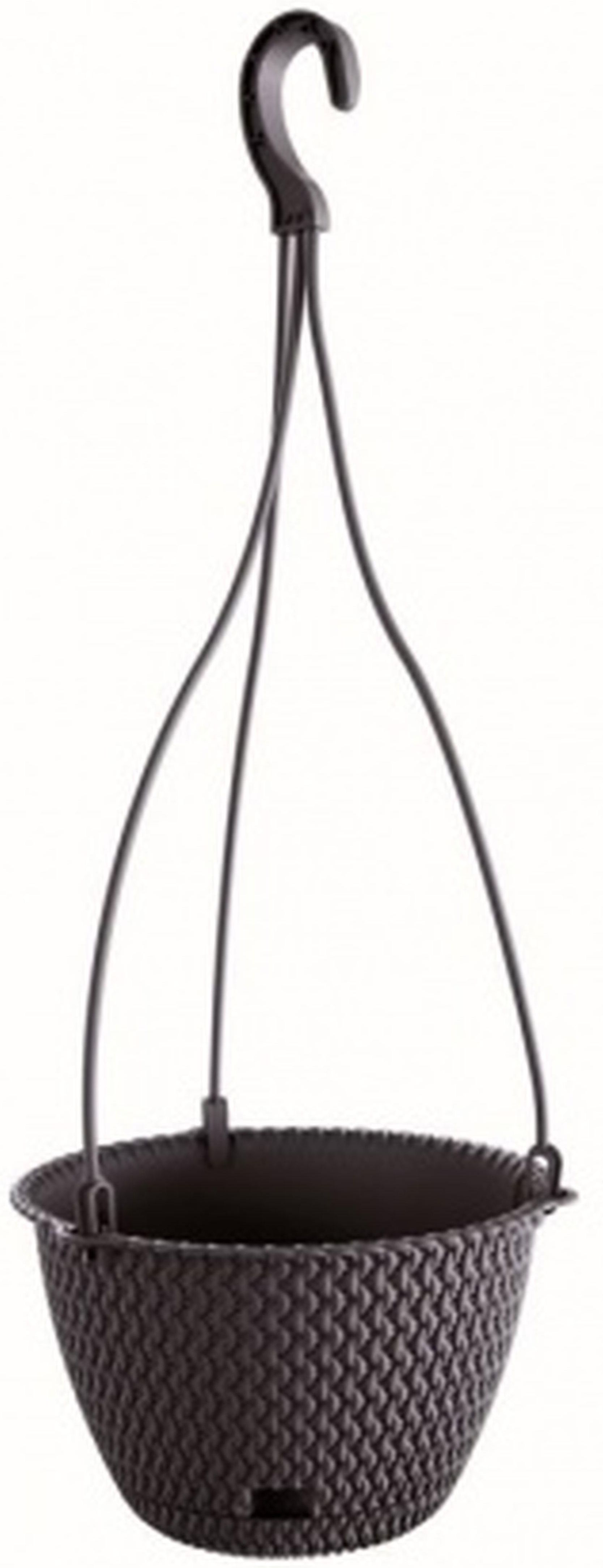 Prosperplast Splofy Round W Doniczka Wisząca 27Cm Antracyt Dspw270 ...