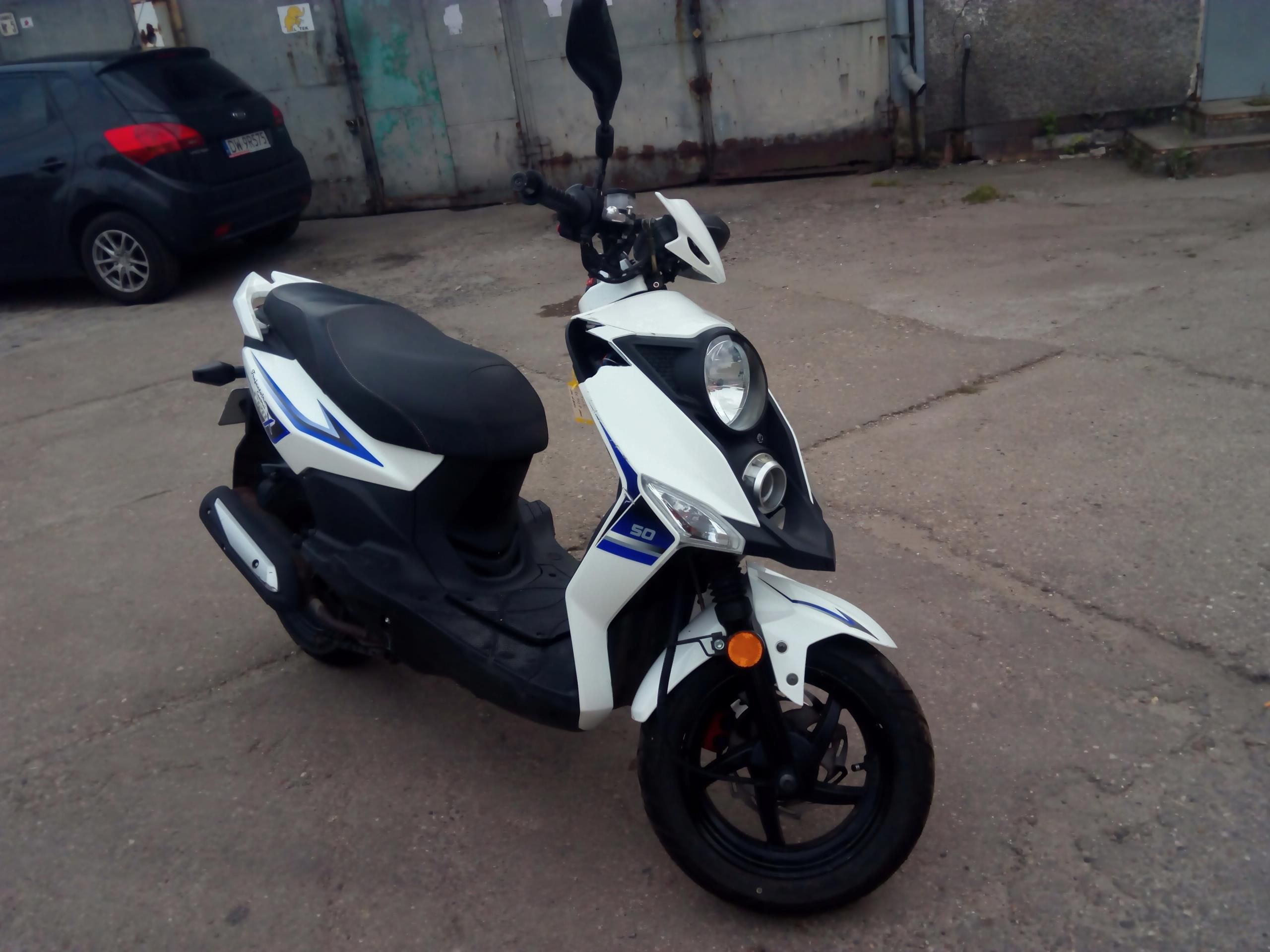 SKUTER SYM! 50CC ! MAŁY PRZEBIEG ! - Opinie i ceny na Ceneo.pl