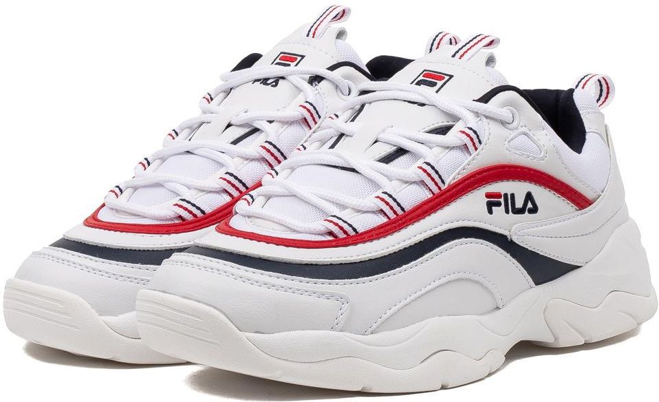 Buty Damskie Fila Wmn Ray Low White/Navy/Red (1010562-150) - Ceny i ...