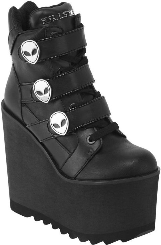 Kill Star Clothing Buty Damskie Na Koturnie Kill Star - She'S Out There ...