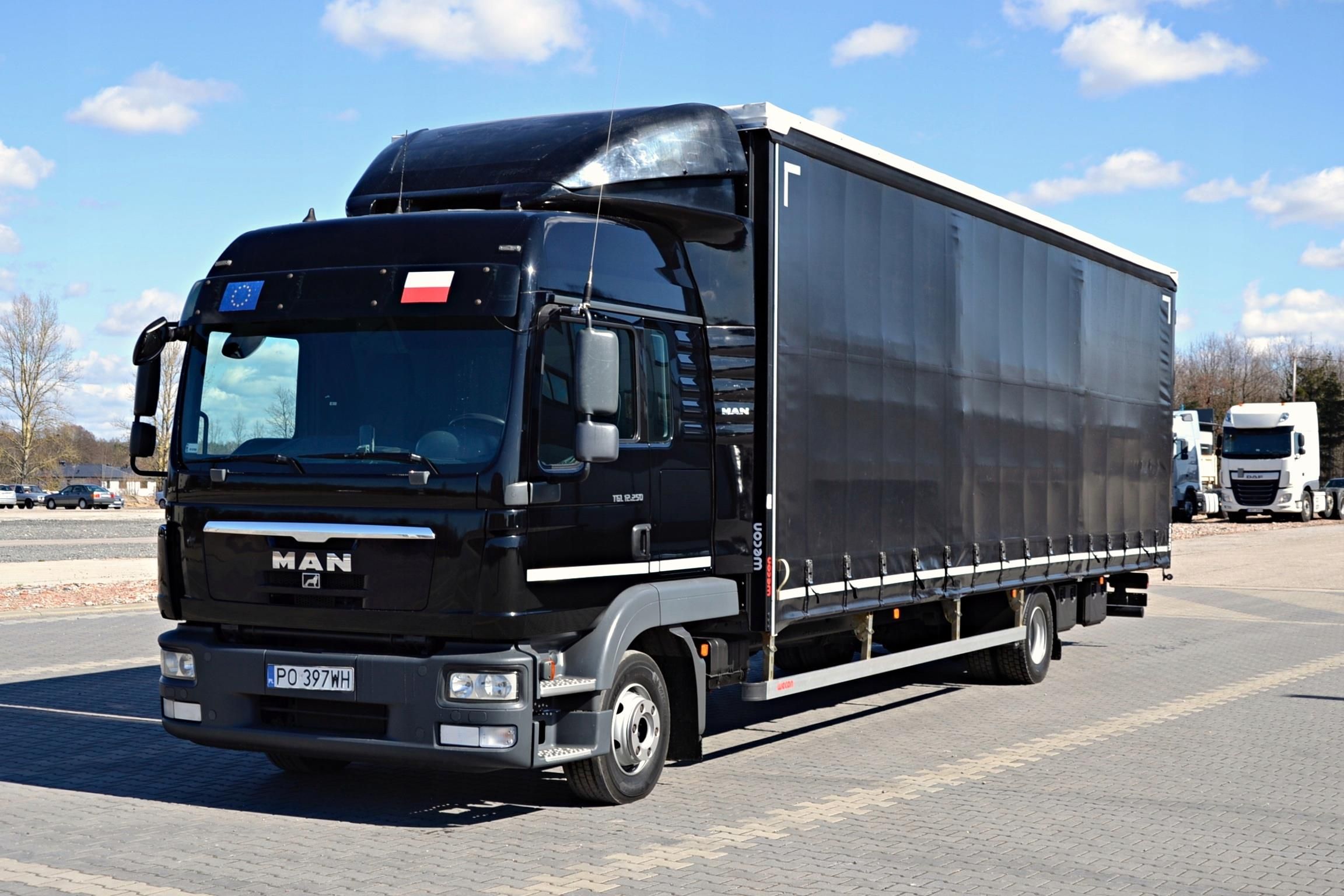 Man TGL TGM 12.250 Firana 12T 2 spania 22 palety - Opinie i ceny na ...