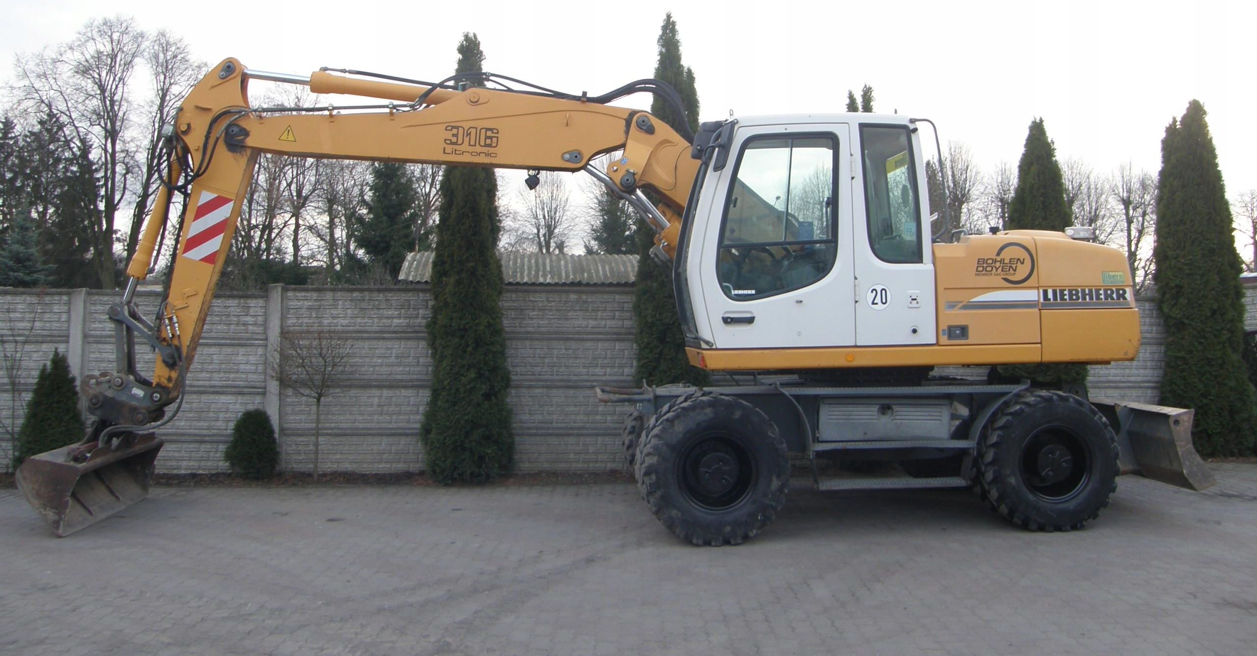 KOPARKA LIEBHERR A316 Litronic 2006rok z Niemiec - Opinie i ceny na ...