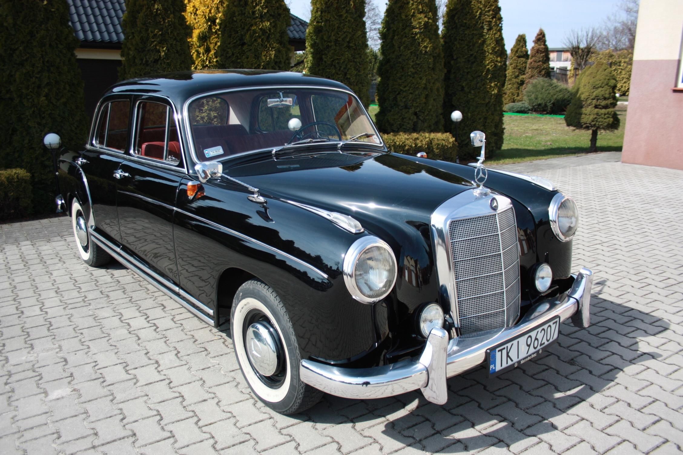 Mercedes W180 220S DUŻY PONTON 1958 ODRESTAUROWANY - Opinie i ceny na ...