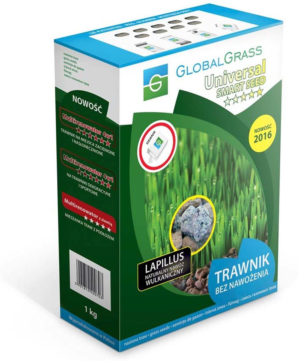 Obi Global Grass Mieszanka Traw Universal Smart Seed 1kg - Ceny i ...