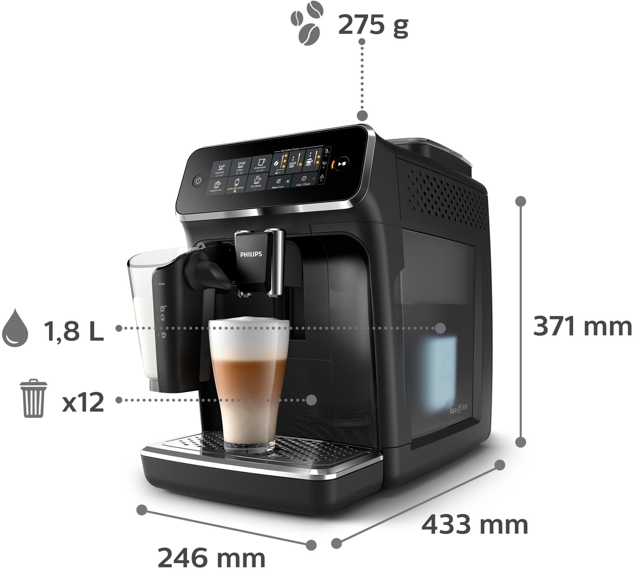 PHILIPS 3200 LatteGo Premium EP3241/50 czarny - Opinie i ceny na Ceneo.pl