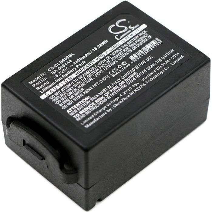 Akumulator dedykowany Cameron Sino CipherLab CP60 BA-0064A4 4400mAh 16 ...