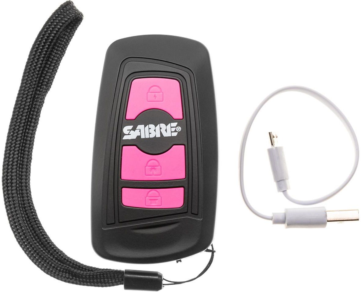 Security Equipment Corporation Paralizator Sabre Key Fob Gun Pink (G-S ...