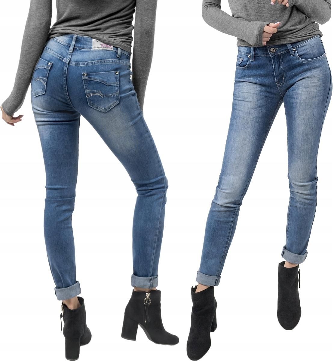 Spodnie Rurki Damskie Jeansy Gouse 9128 72 cm - Ceny i opinie - Ceneo.pl