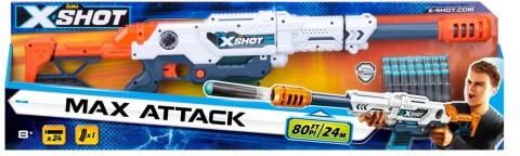 Zuru Wyrzutnia Max Attack X Shot 3694 - Ceny i opinie - Ceneo.pl