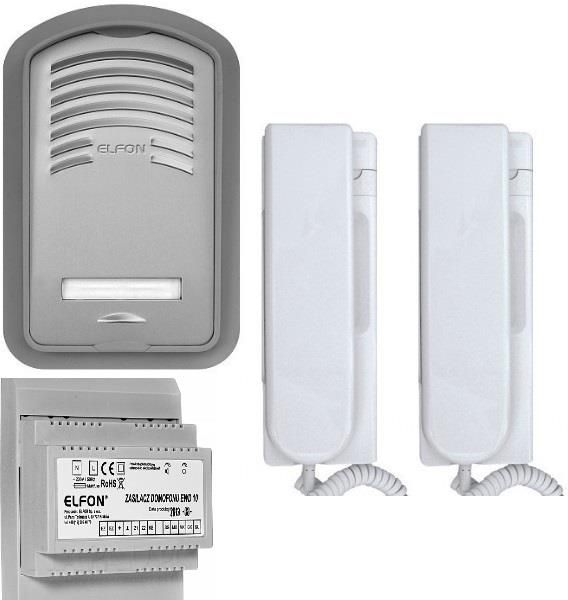 Domofon Elfon Zestaw Domofonowy Zi1U1131/1 - Opinie i ceny na Ceneo.pl