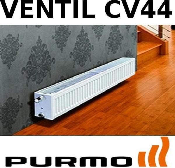 Grzejnik pokojowy Purmo Ventil Compact Mini Cv44 200X1200 - Opinie i ...