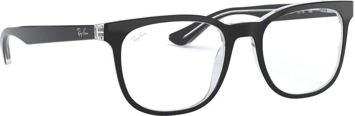 Ray-Ban RB 5369 2034 TOP BLACK ON TRANSPARENT - Opinie i ceny na Ceneo.pl