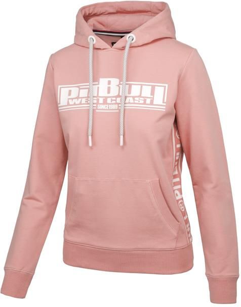 Bluza damska z kapturem Pit Bull French Terry Boxing - Różowa (179102. ...