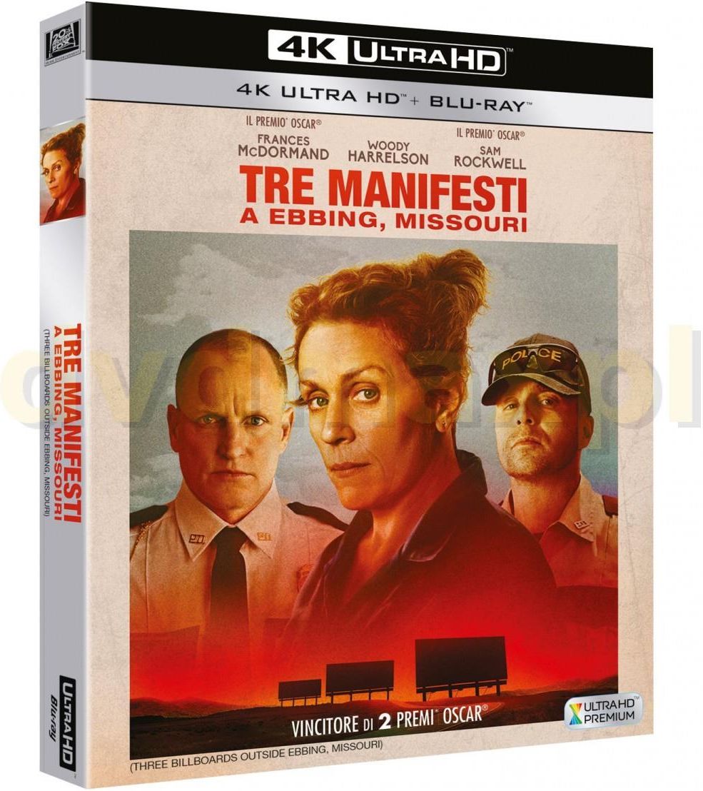 Film Blu-ray Three Billboards Outside Ebbing, Missouri (Trzy billboardy za Ebbing, Missouri ...