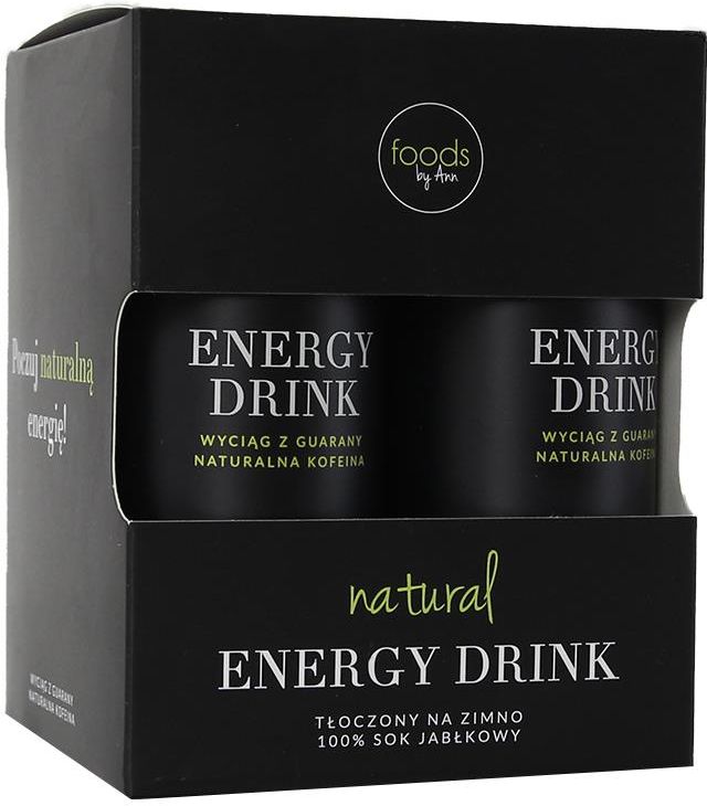 Foods by Ann Natural Energy Drink 250ml - Ceny i opinie - Ceneo.pl