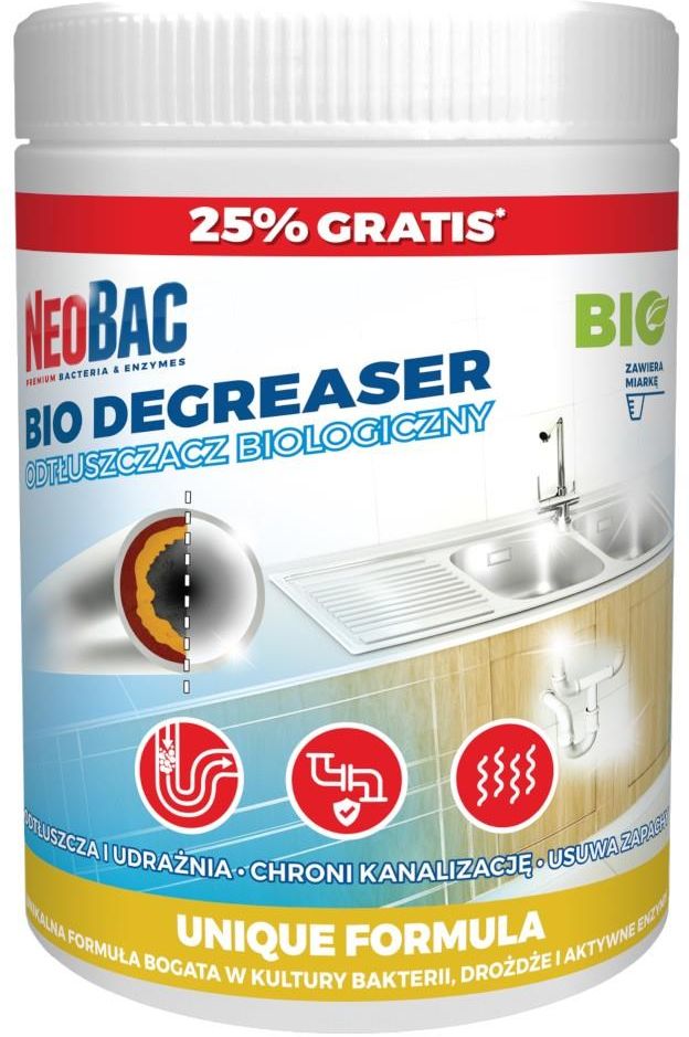 Neobac Odtłuszczacz Biologiczny 25% (Nb016) - Opinie i atrakcyjne ceny ...