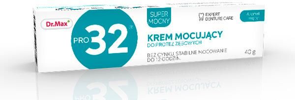 Dr.Max Pro32 krem mocujący do protez zębowych 40g - Opinie i ceny na ...