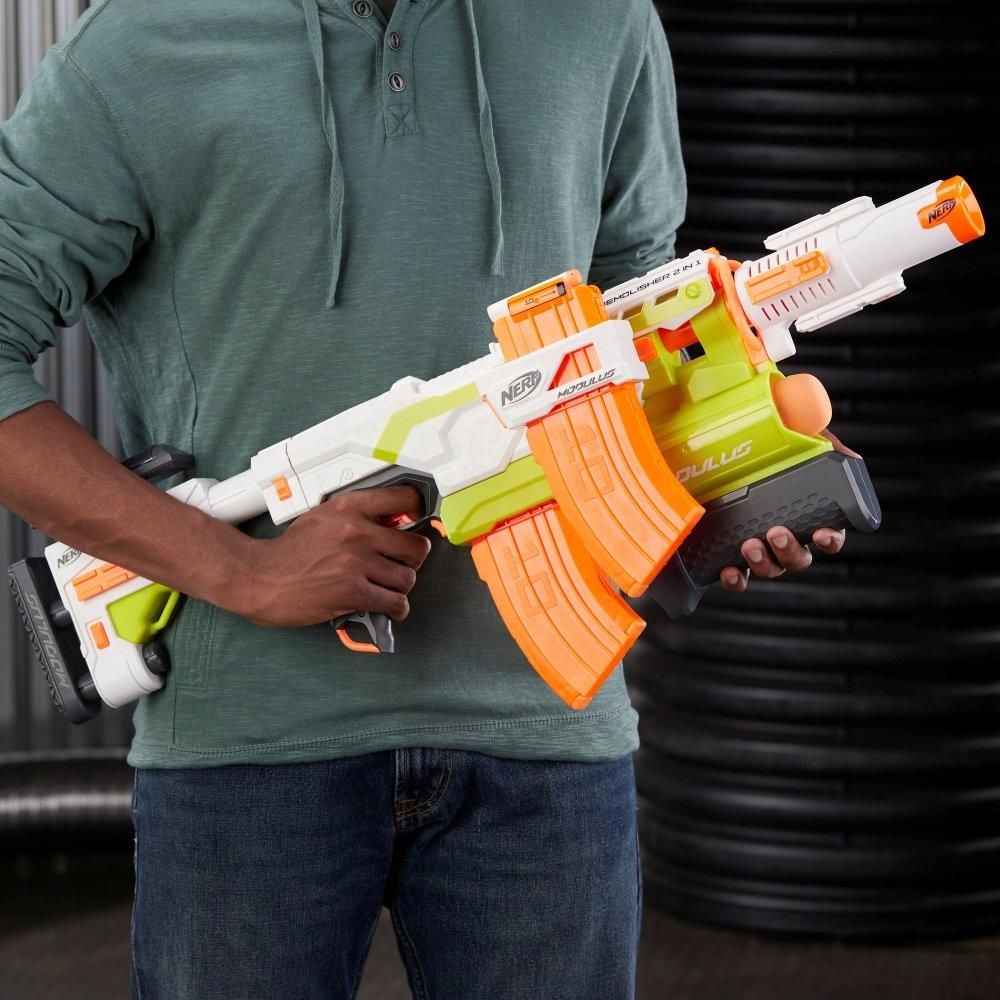 Hasbro Nerf N-Strike - Karabin Elite Demolisher 2W1 Modulus Ultimate E1980 - Ceny i opinie ...