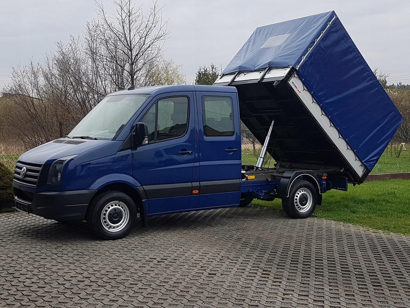 VOLKSWAGEN CRAFTER DOKA WYWROTKA 3 STRONNA 6 OSÓB - Opinie i ceny na ...