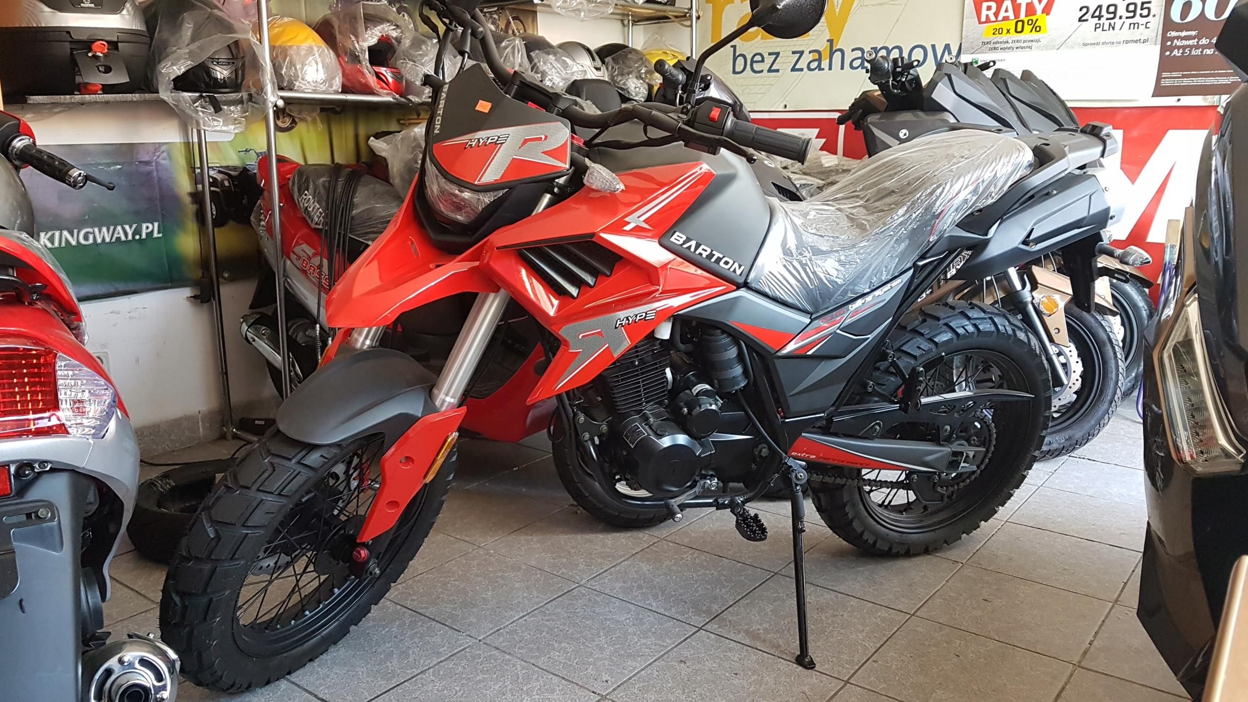 MOTOCYKL BARTON HYPER 125 kask gratis!!!Blachownia - Opinie i ceny na ...
