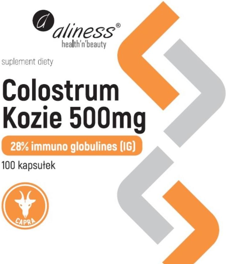 Medicaline Aliness Colostrum Kozie 500Mg 100 kaps - Opinie i ceny na ...