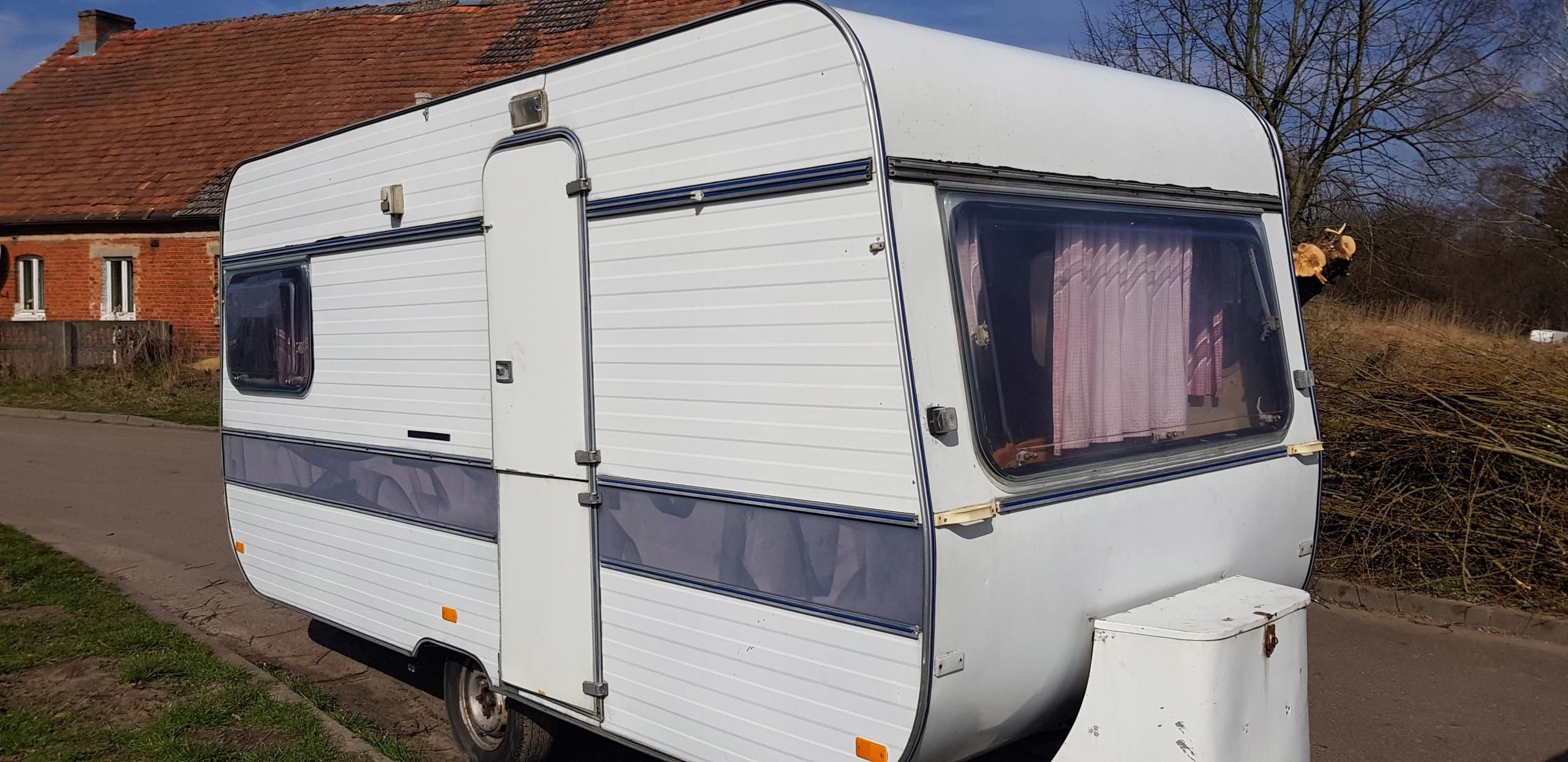 PRZYCZEPA KEMPINGOWA ADRIA 450 - Opinie i ceny na Ceneo.pl