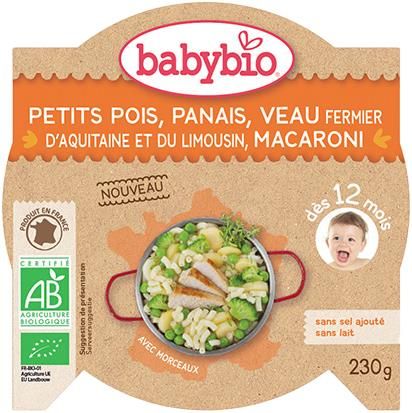 Vitagermine Babybio Groszek Z Pasternakiem Cielęciną I Kluseczkami Po ...