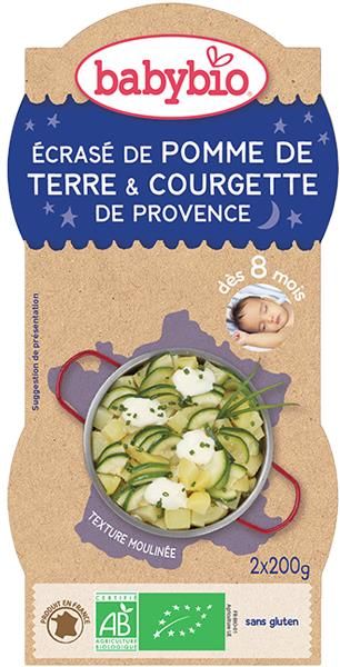 Vitagermine Babybio Ziemniaczki Z Cukinią Creme Fraiche I Parmezanem Po ...