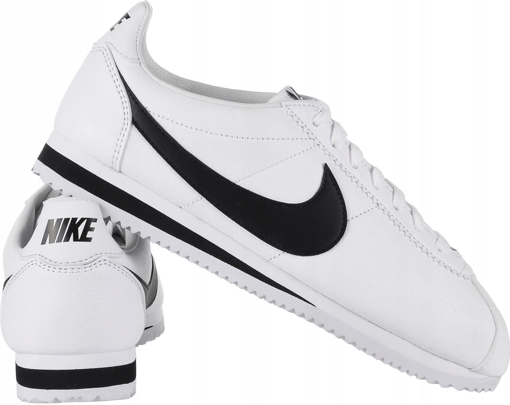 Buty męskie Nike Cortez Leather Białe r.44 - Ceny i opinie - Ceneo.pl
