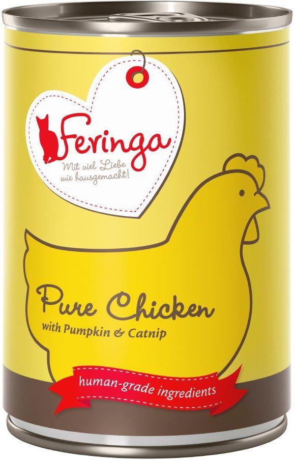 Karma Feringa Pure Meat Menu Kurczak Z Dynią I Kocimiętką 12x410G ...