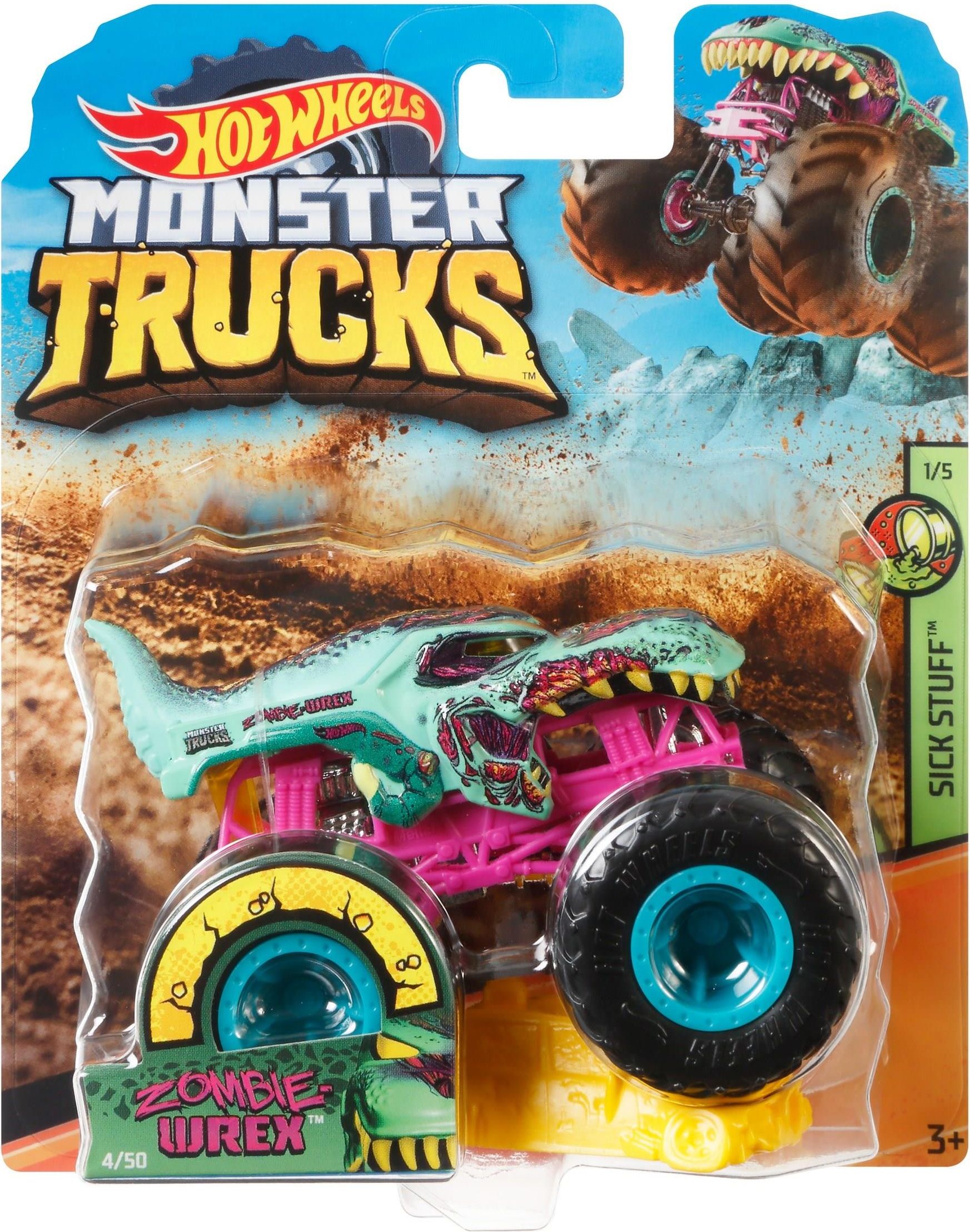 Hot Wheels Monster Trucks zombie wrex FYJ83 GCX24 - Ceny i opinie ...