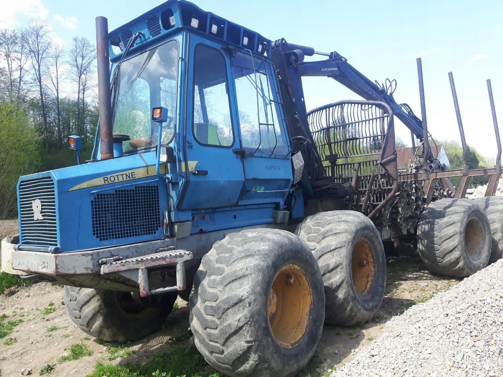 Forwarder ROTTNE Rapid G gąsienice łańcuchy! - Opinie i ceny na Ceneo.pl