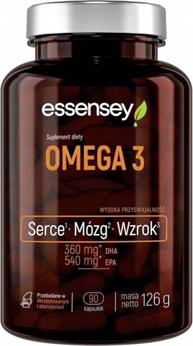 Essence Omega 3 90 kaps - Opinie i ceny na Ceneo.pl