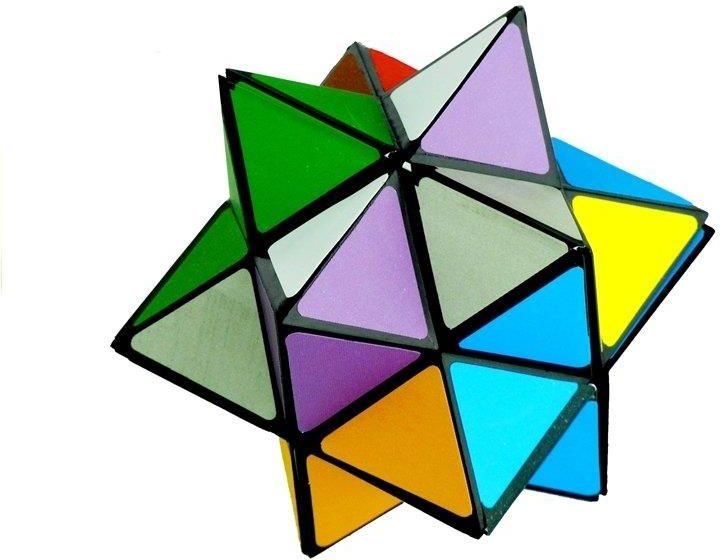 Lean Toys Układanka Logiczna Magic Cube Kostka Rubik Gwiazda - Ceny i ...