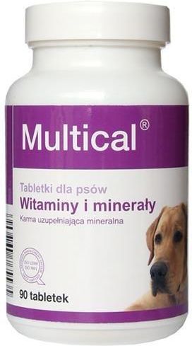Dolfos Multical Preparat Mineralno Witaminowy Dla Psów 90 Tabl. - Ceny ...