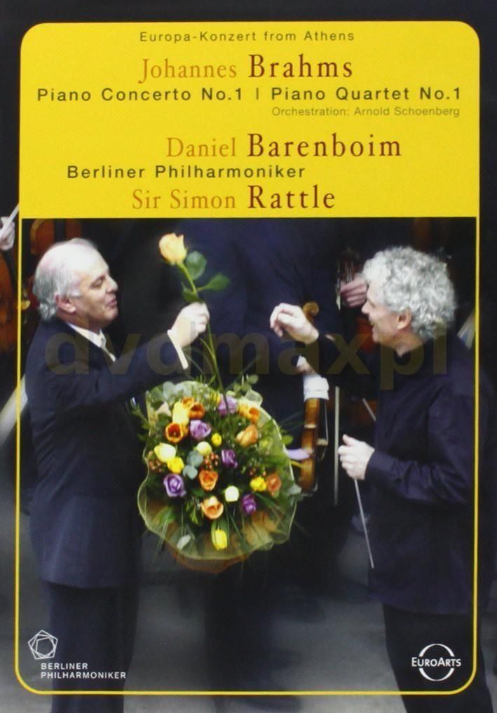 Daniel Barenboim & Simon Rattle: Brahms - Piano Concerto No 1 - Piano ...