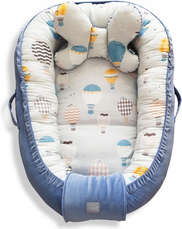 Sweet baby Kokon VELVET z podusią CUDOWNE BALONY - Ceny i opinie - Ceneo.pl